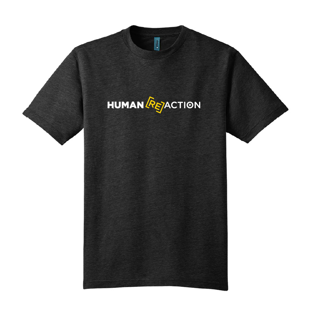 Human [Re]Action Logo Tee Shirt - Crew Neck – Human ReAction